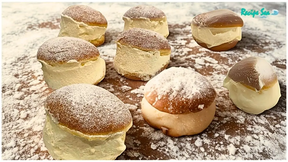 Korean Milk Cream Donut Recipe - Recipe Sea